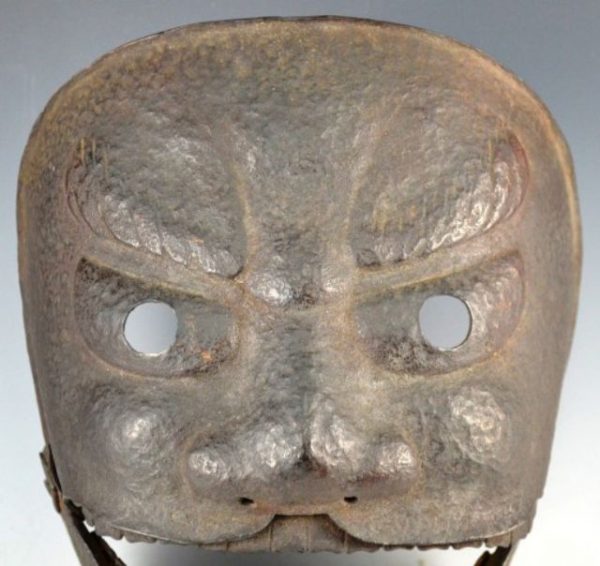 Japanese Samurai Somen Armor Mask #70 | Battlefield Museum